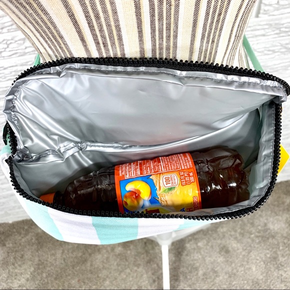 Sun Squad | Bags | Sun Squad Striped Insulated Fanny Pack Cooler Bag ...
